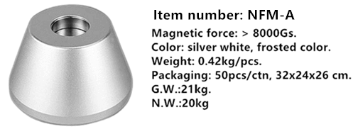 Supermarket Recycling Magnetic Tripping Device EAS magnets -NFM