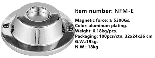 Supermarket Recycling Magnetic Tripping Device EAS magnets -NFM